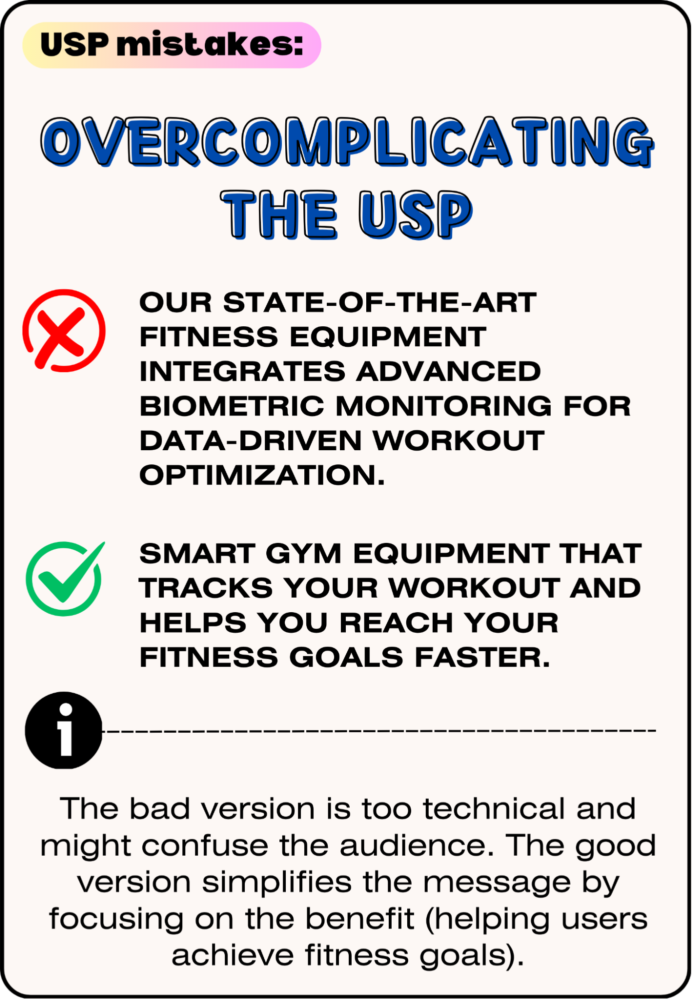 18 Common USP Mistakes: Practical Flashcard Guide with Real Examples